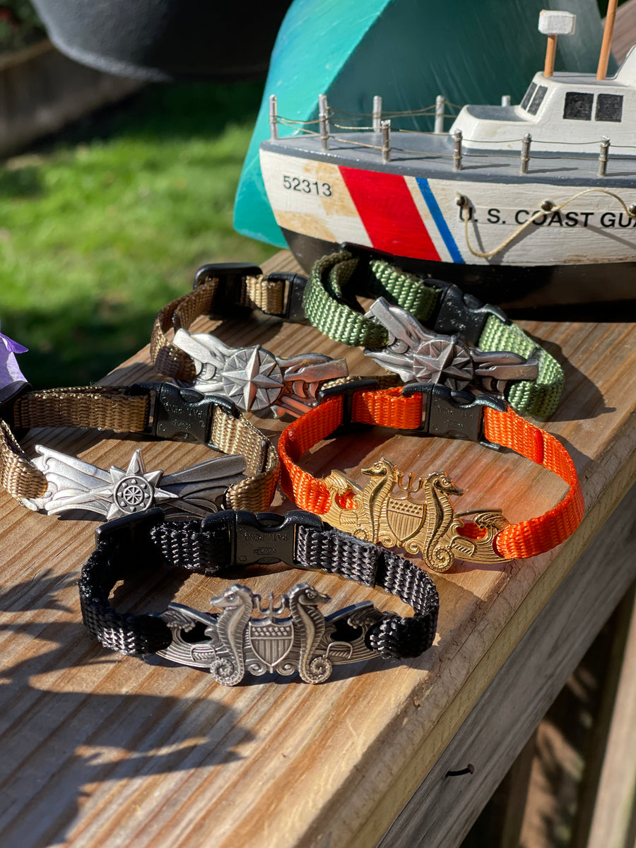 Handmade Coast Guard Boat Force Operations Insignia Adjustable Nylon B ...